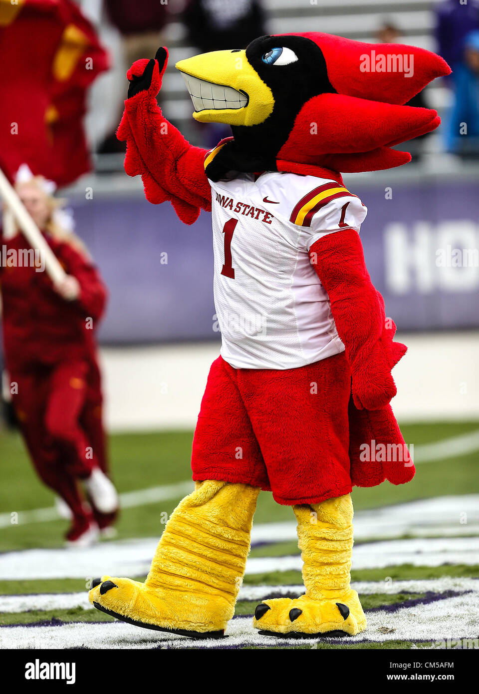 Oct. 6, 2012 - Fort Worth, Texas, United States of America - Iowa State ...