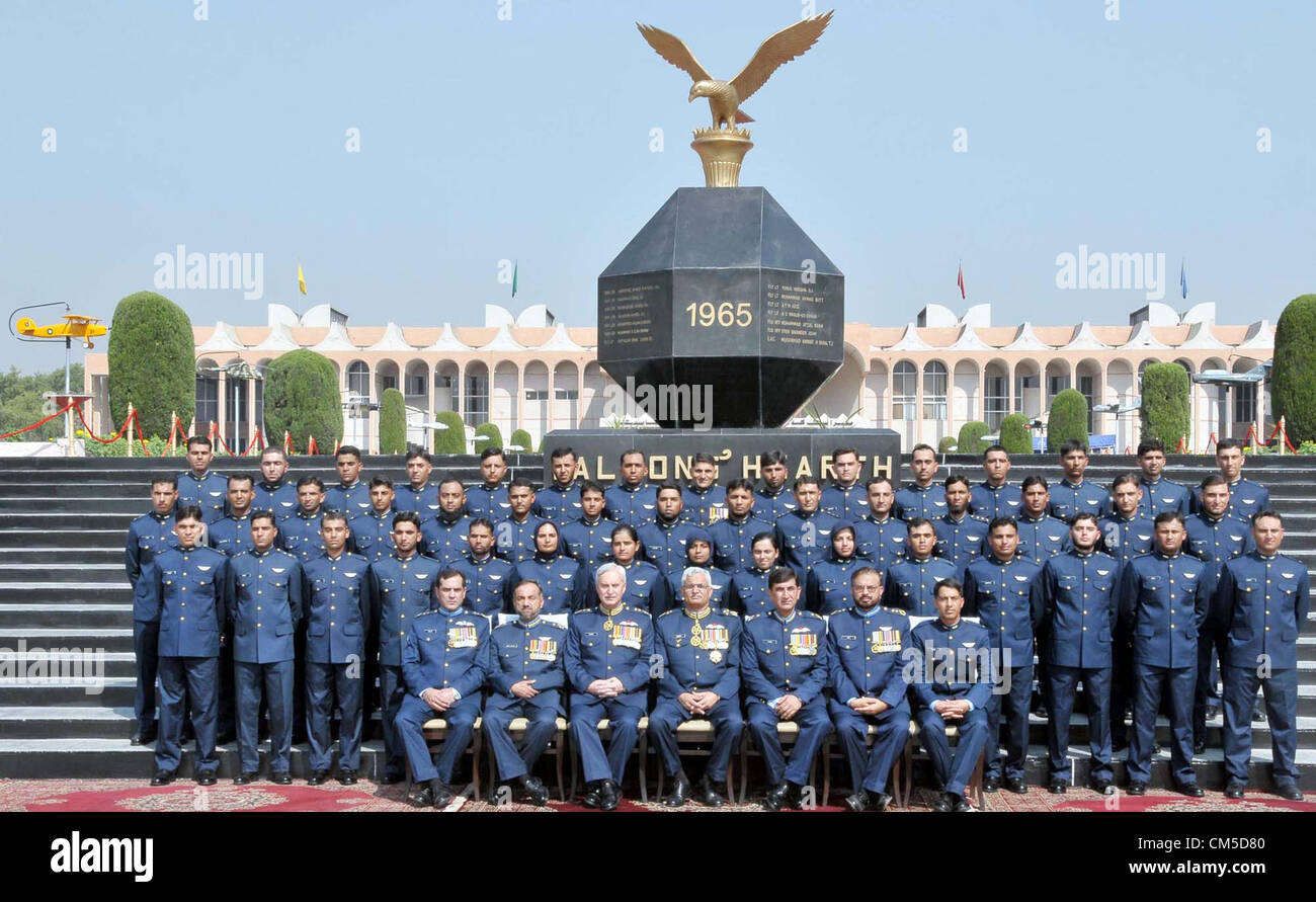 Air Force Vice Chief of the Air Staff, Air Marshal Farhat Hussain Khan ...