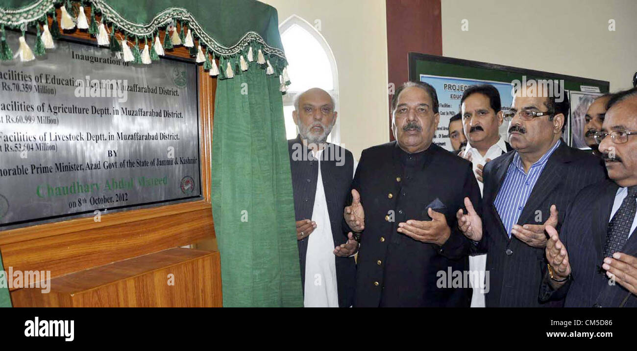 Azad jammu kashmir ajk president hi-res stock photography and images ...