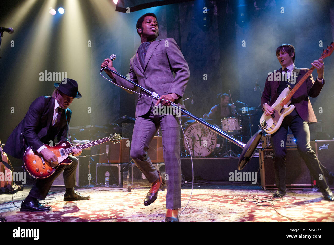 Oct. 7, 2012 - Chicago, IL, US - Nalle Colt (left), Richard Danielson ...