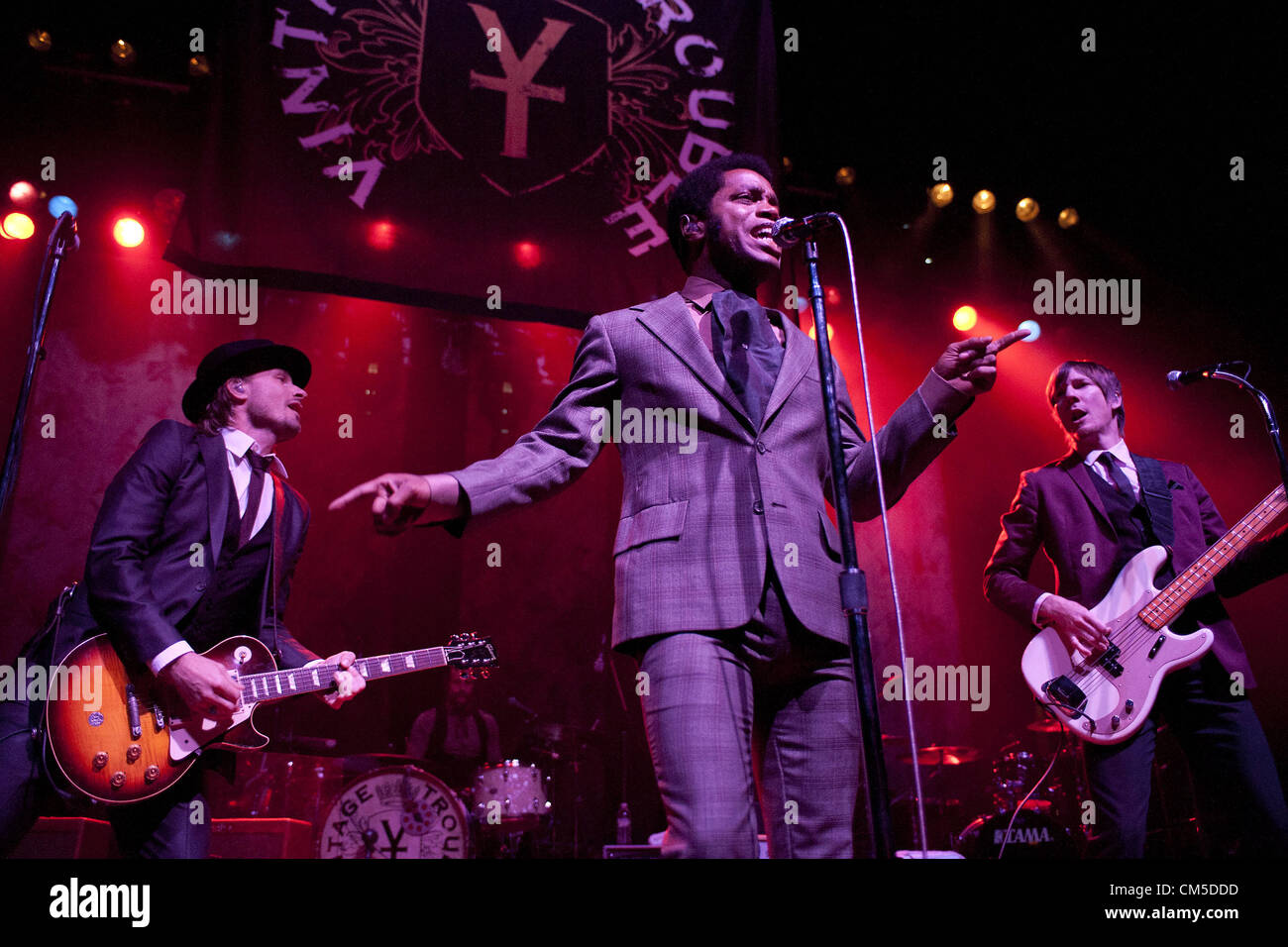 Oct. 7, 2012 - Chicago, IL, US - Nalle Colt (left), Richard Danielson ...