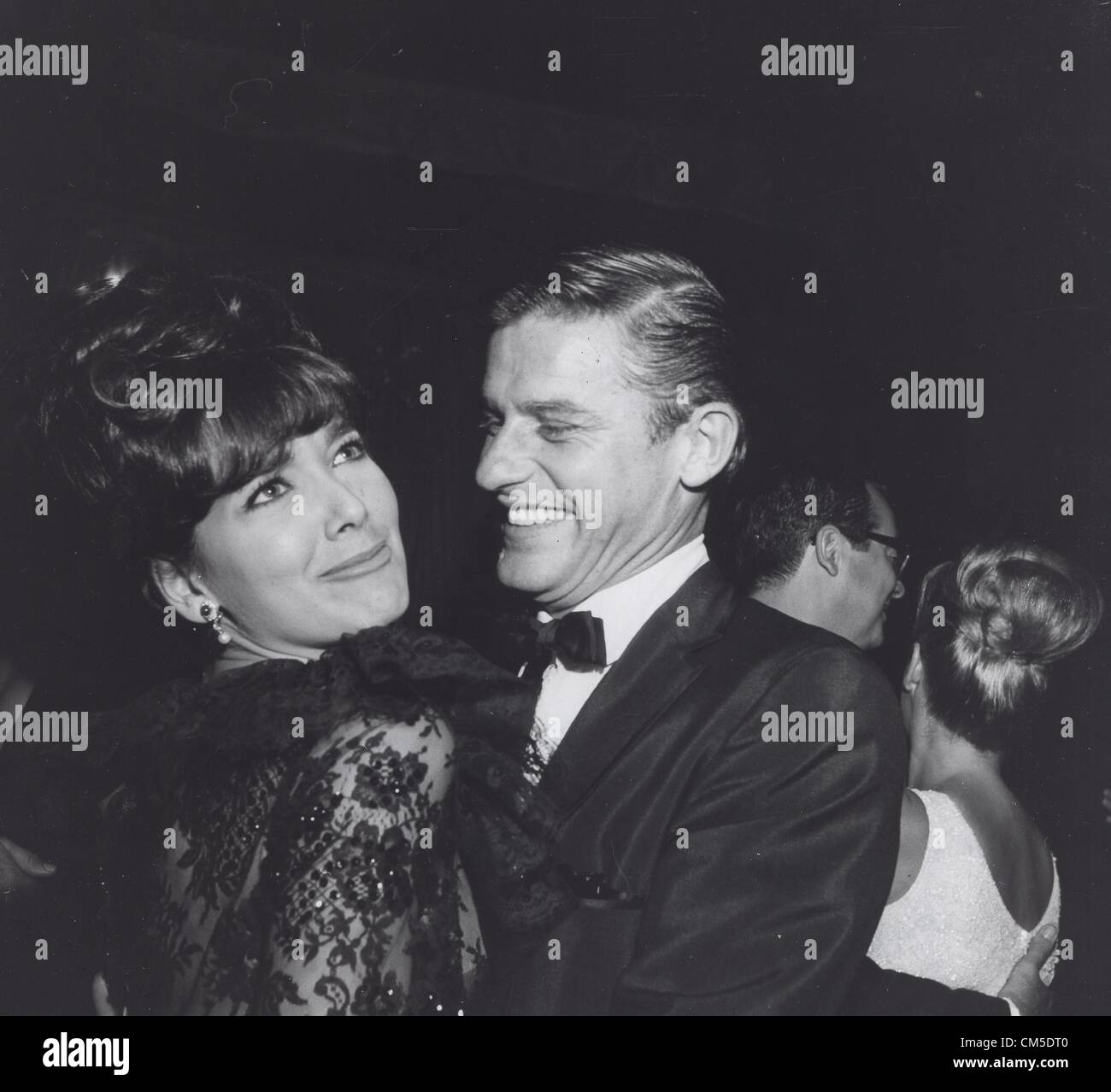 RODDY MCDOWALL Suzanne Pleshette at Lewis party.Supplied by Photos, inc ...
