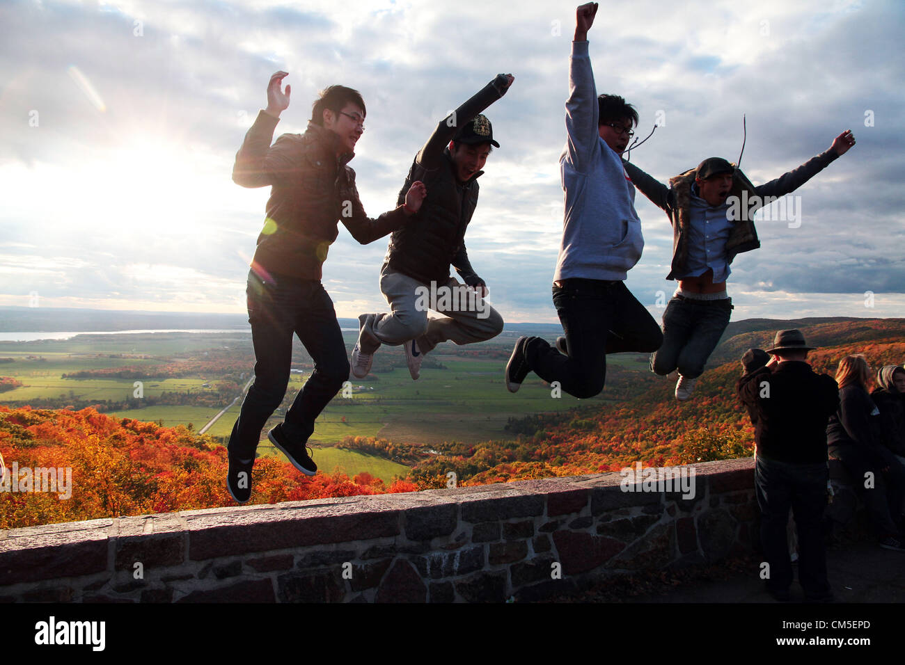 Champlain lookout hi-res stock photography and images - Alamy