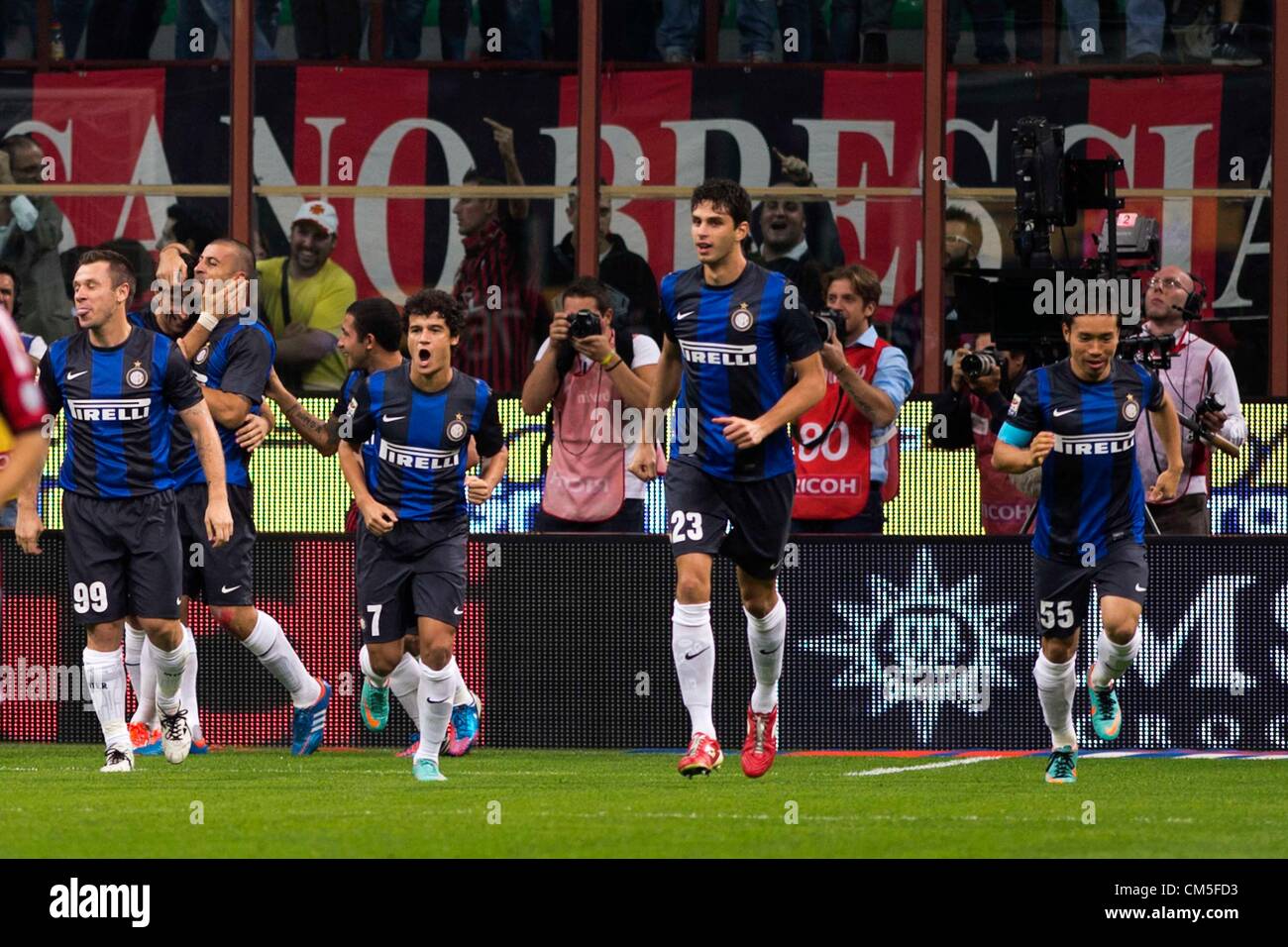 Walter Samuel (Inter), OCTOBER 7, 2012 - Football / Soccer : Walter ...