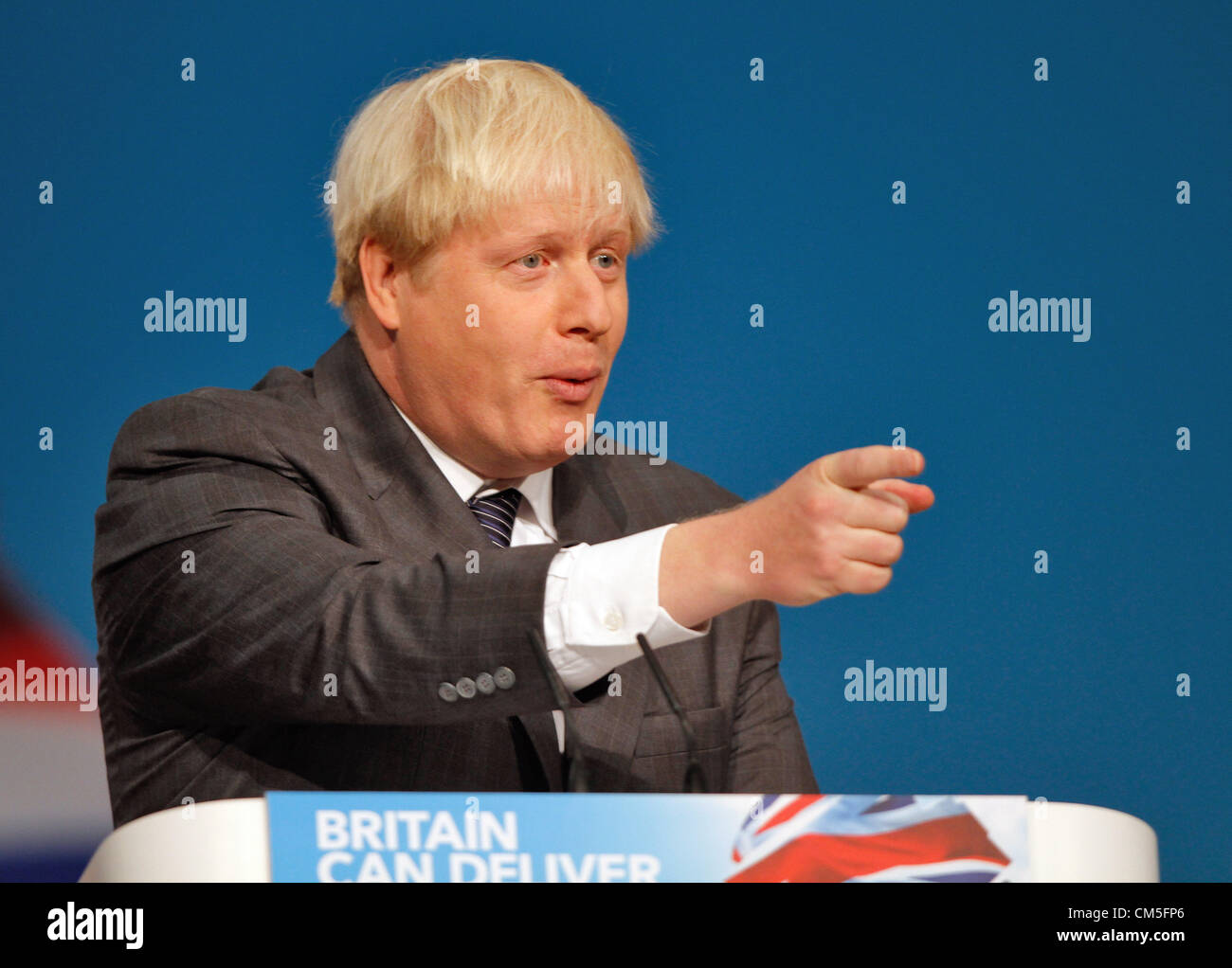 BORIS JOHNSON MAYOR OF LONDON 09 October 2012 THE ICC BIRMINGHAM ...