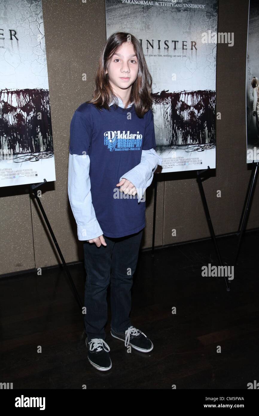 Michael Hall D'Addario at arrivals for SINISTER Screening, Tribeca ...