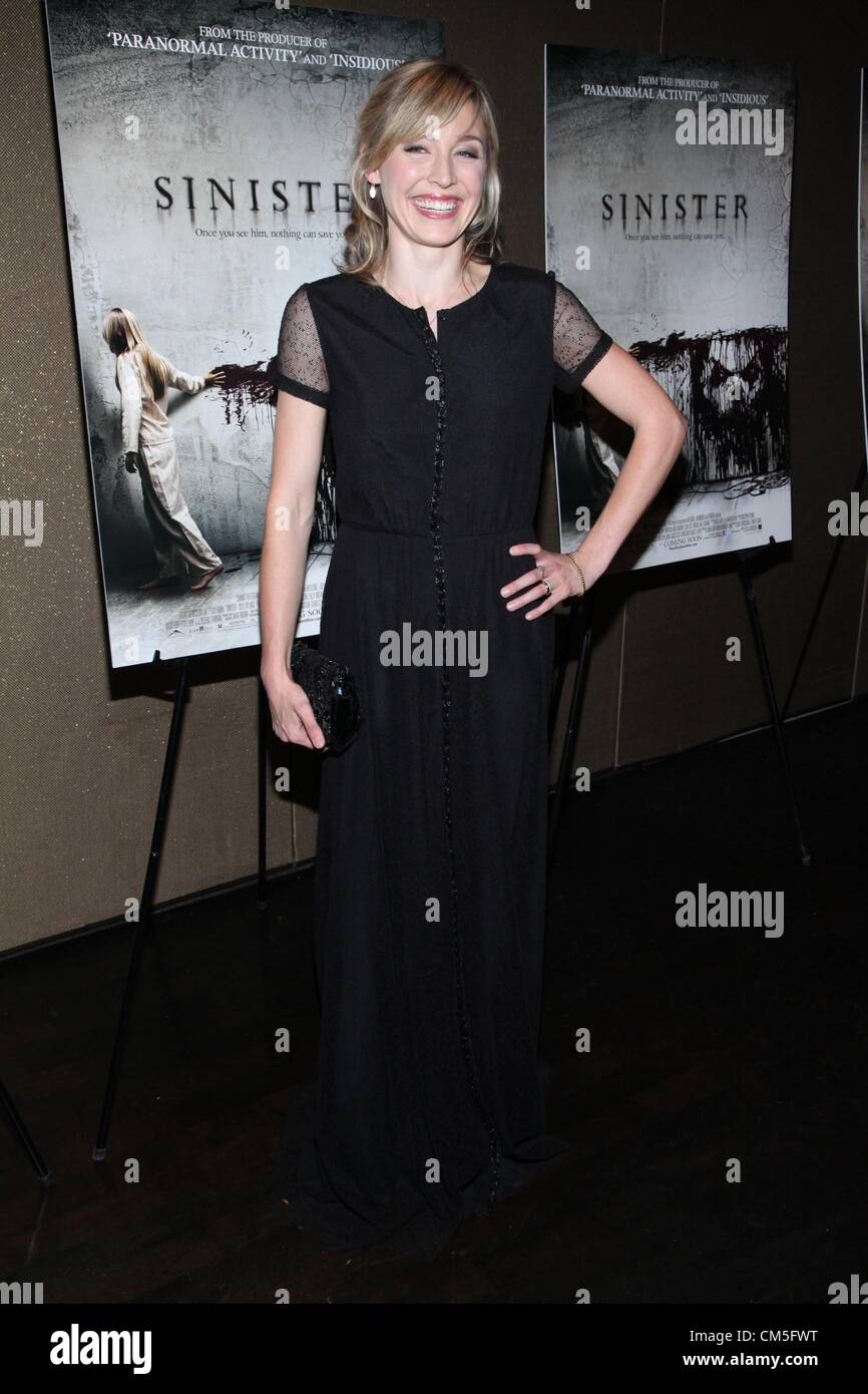 Juliet Rylance at arrivals for SINISTER Screening, Tribeca Hotel, New ...