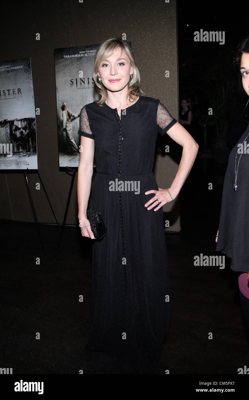 Juliet Rylance at arrivals for SINISTER Screening, Tribeca Hotel, New ...