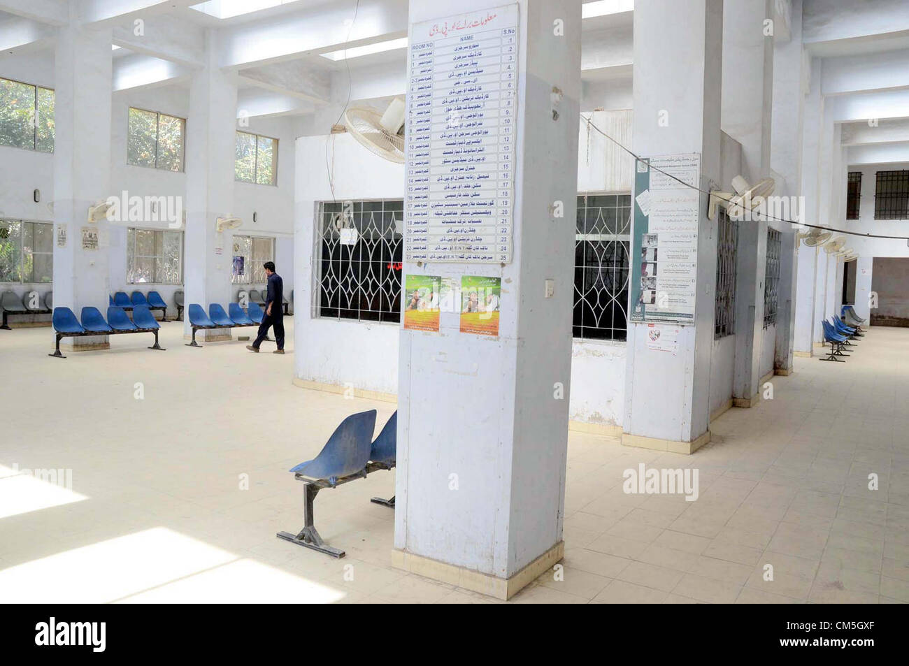 QUETTA, PAKISTAN, OCT 09: Patients and their attendants are seen ...
