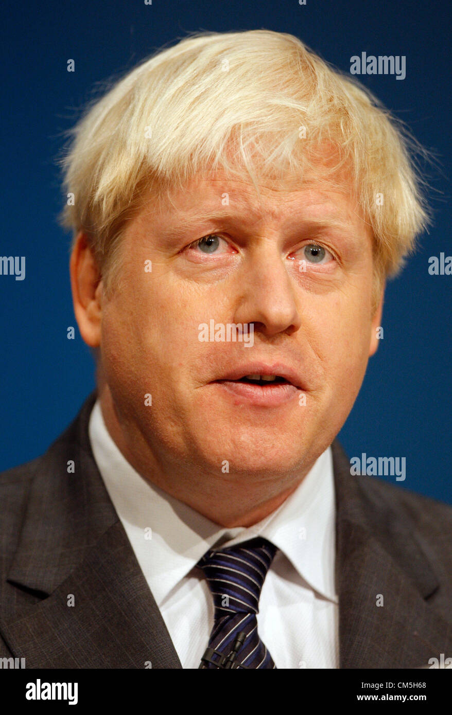 BORIS JOHNSON MAYOR OF LONDON 09 October 2012 THE ICC BIRMINGHAM ...