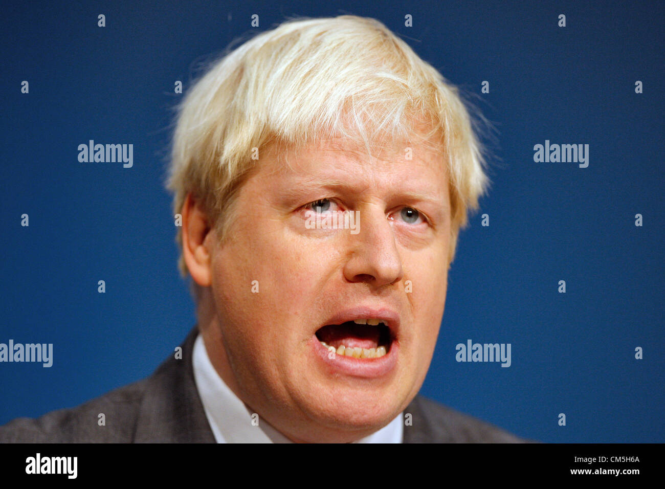 BORIS JOHNSON MAYOR OF LONDON 09 October 2012 THE ICC BIRMINGHAM ...