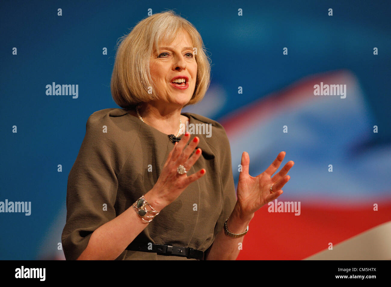 THERESA MAY MP HOME SECRETARY 09 October 2012 THE ICC BIRMINGHAM ...