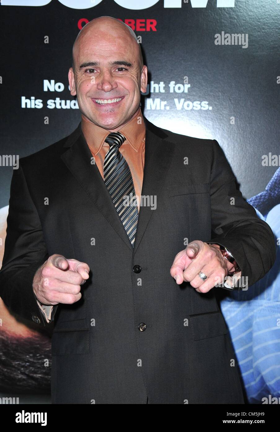 New York, USA. 9th October 2012. Bas Rutten at arrivals for HERE COMES ...
