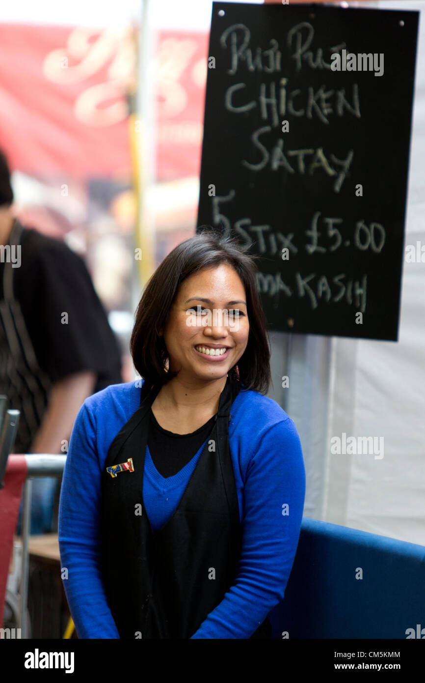 Malaysia Week London 2012, Southbank, London, 9th Oct 2012 Stock Photo ...