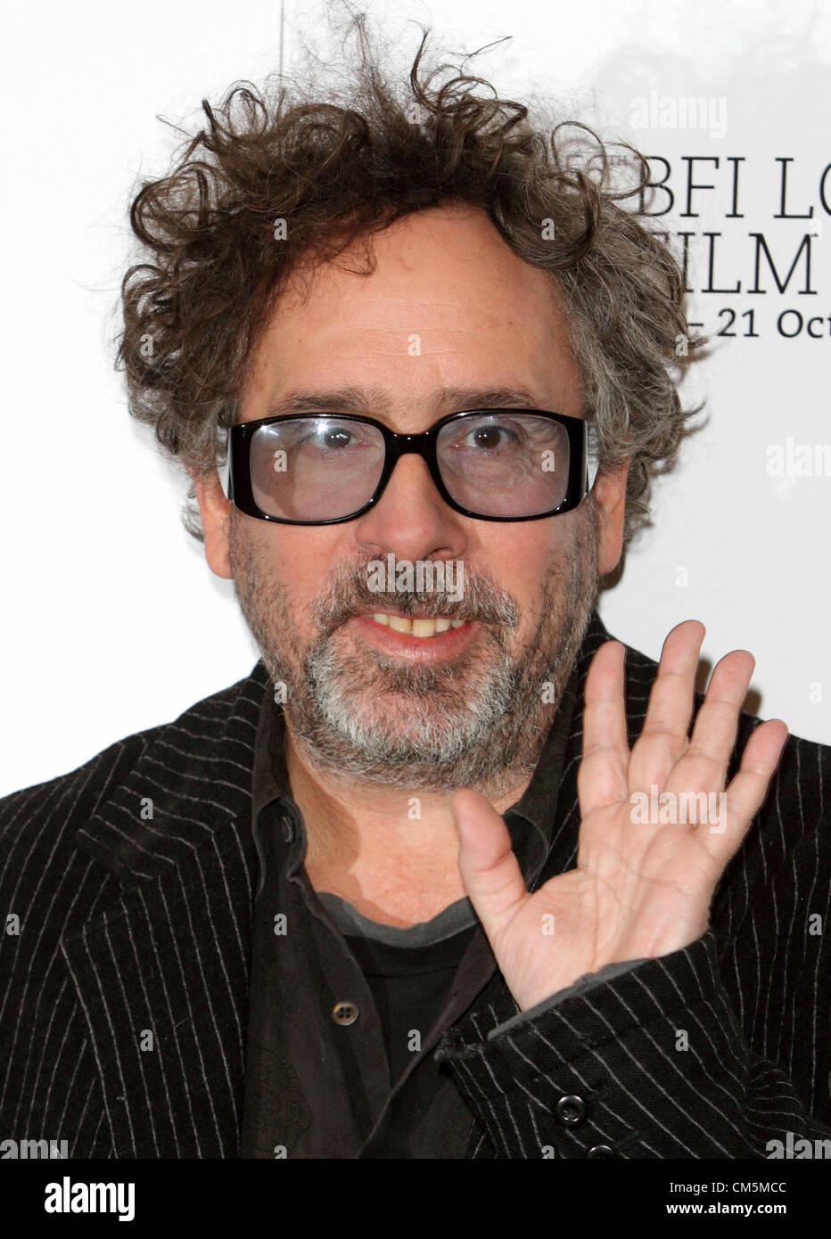 Tim burton the bfi london film festival hi-res stock photography and ...
