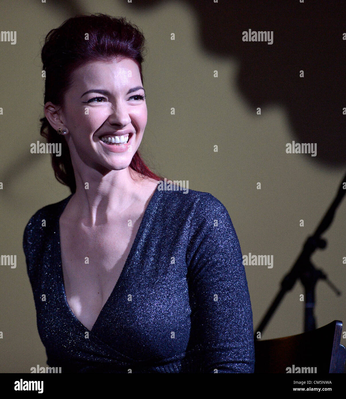 American chanson singer Chrysta Bell, whose debut album called This ...