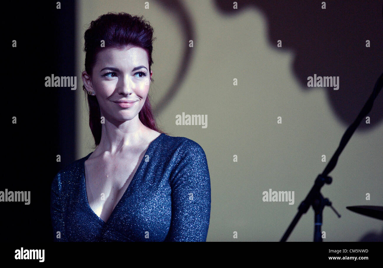 American chanson singer Chrysta Bell, whose debut album called This ...