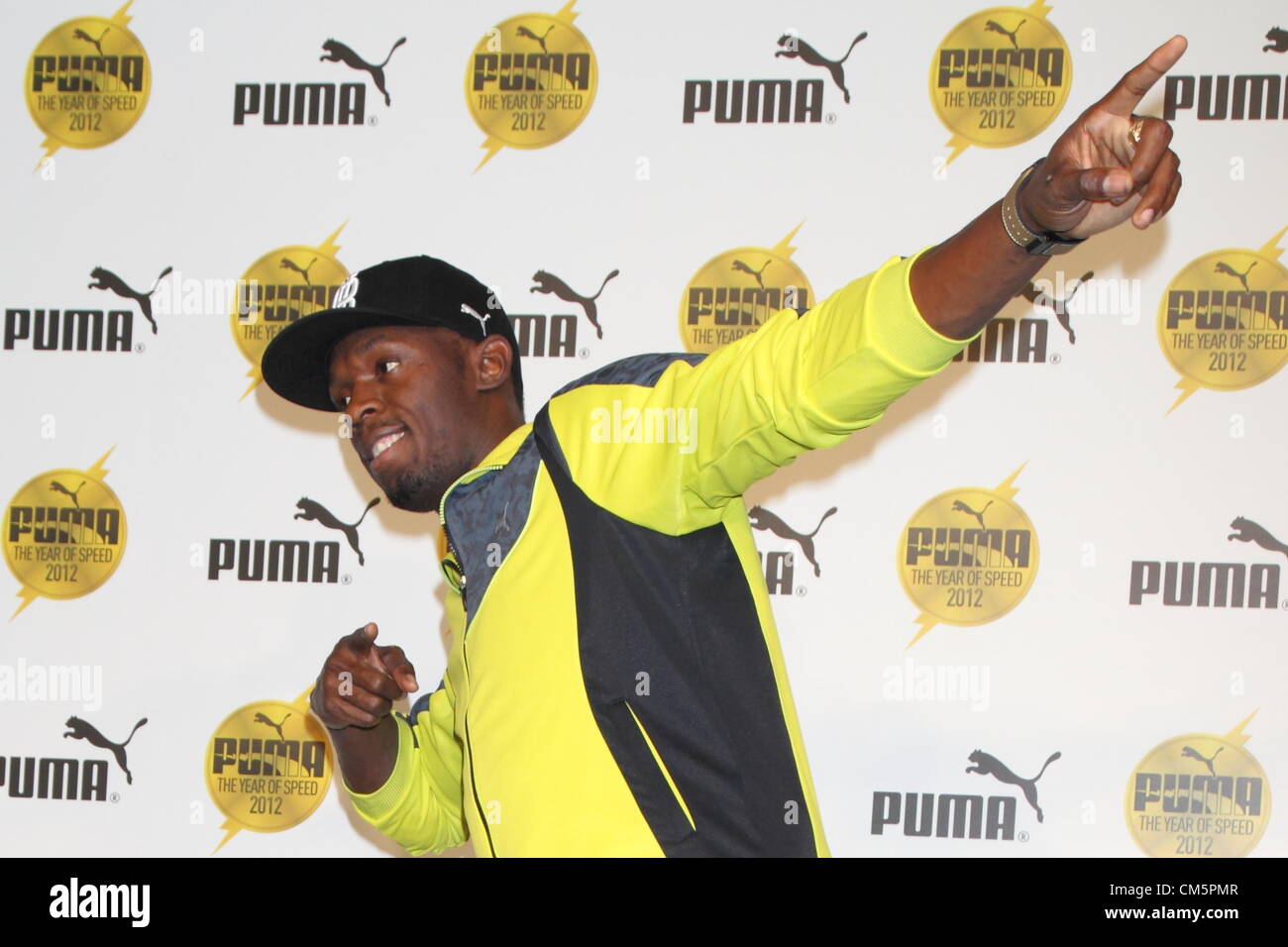 Usain Bolt attends to press conference of Puma Japan, Tokyo Japan, 10 ...