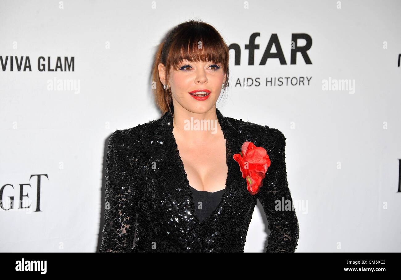 Los Angeles, California, Usa. 11th October 2012. Rose McGowan at ...