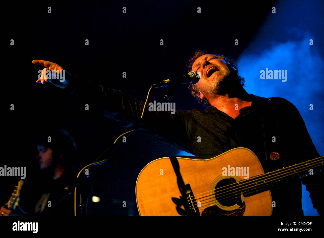 Prague, Czech Republic. 11th October 2012. British band The Levellers ...