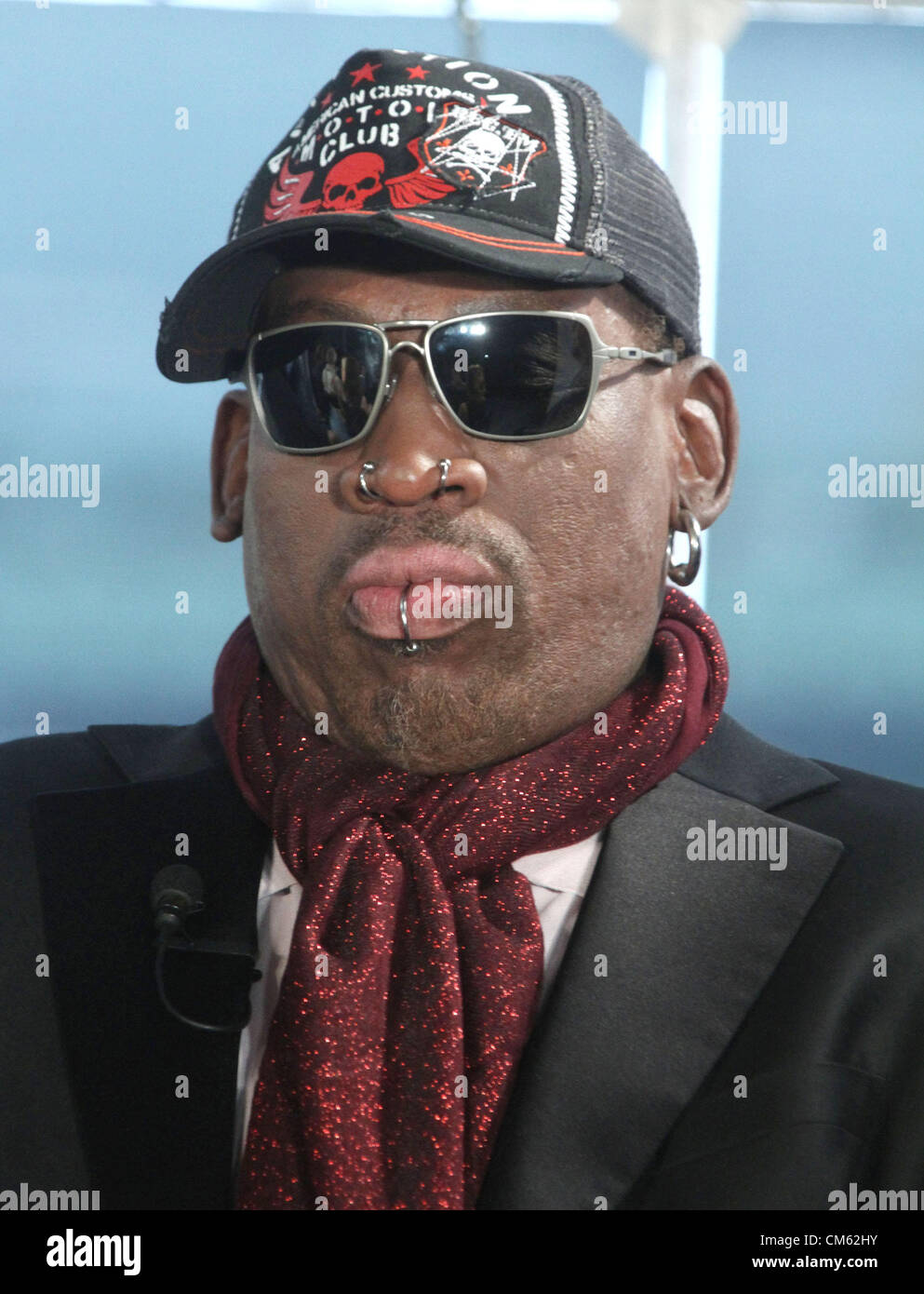 Oct. 12, 2012 - New York, New York, U.S. - DENNIS RODMAN attends the ...