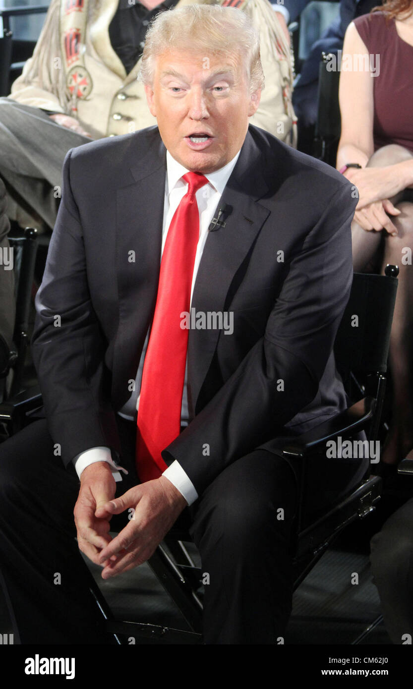 Oct. 12, 2012 - New York, New York, U.S. - DONALD TRUMP attends the ...