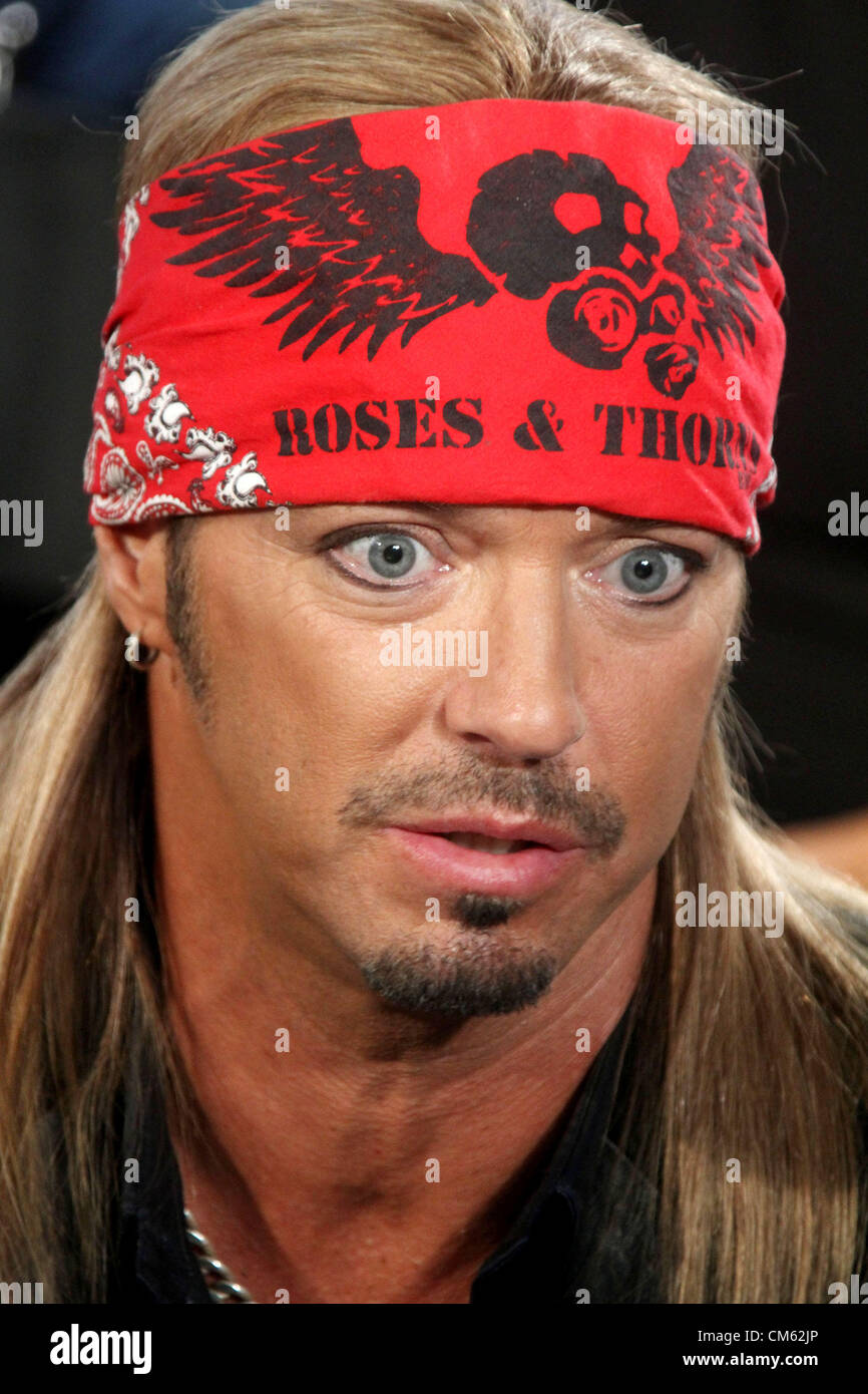 Oct. 12, 2012 - New York, New York, U.S. - Singer BRET MICHAELS attends ...