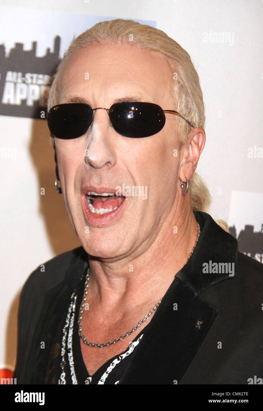 Oct. 12, 2012 - New York, New York, U.S. - Singer DEE SNIDER attends ...