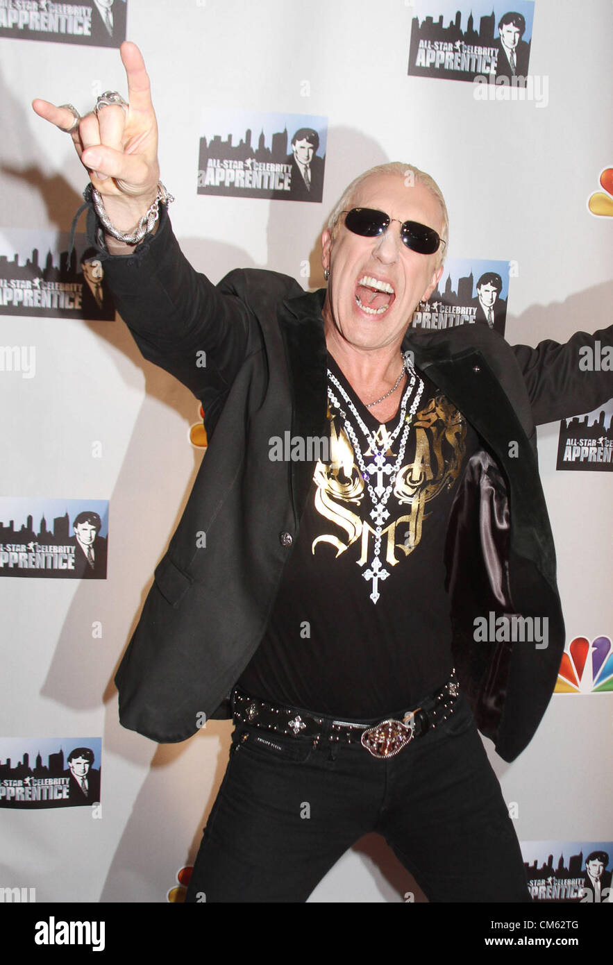 Oct. 12, 2012 - New York, New York, U.S. - Singer DEE SNIDER attends ...