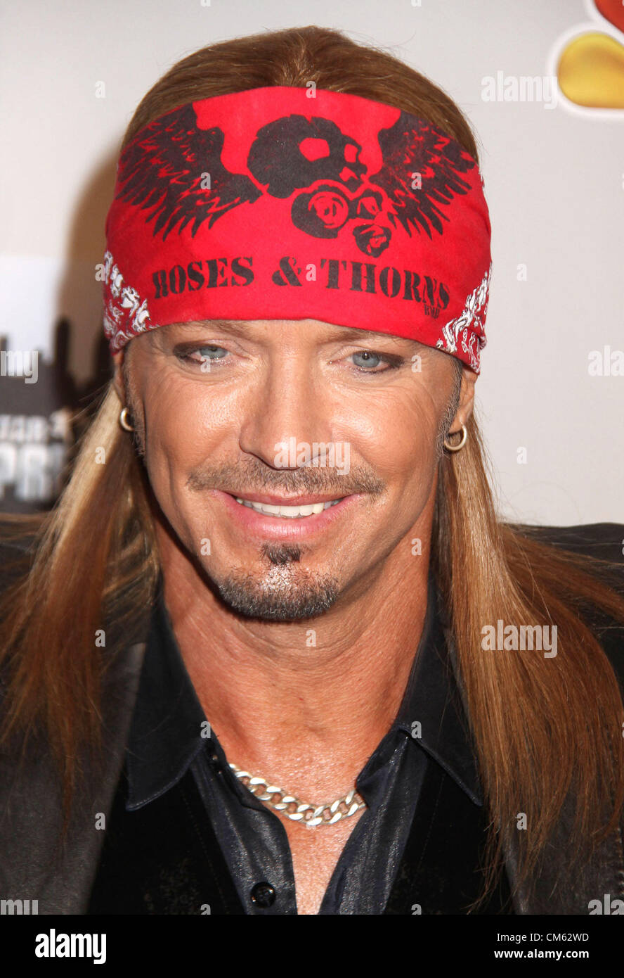 Oct. 12, 2012 - New York, New York, U.S. - Singer BRET MICHAELS attends ...