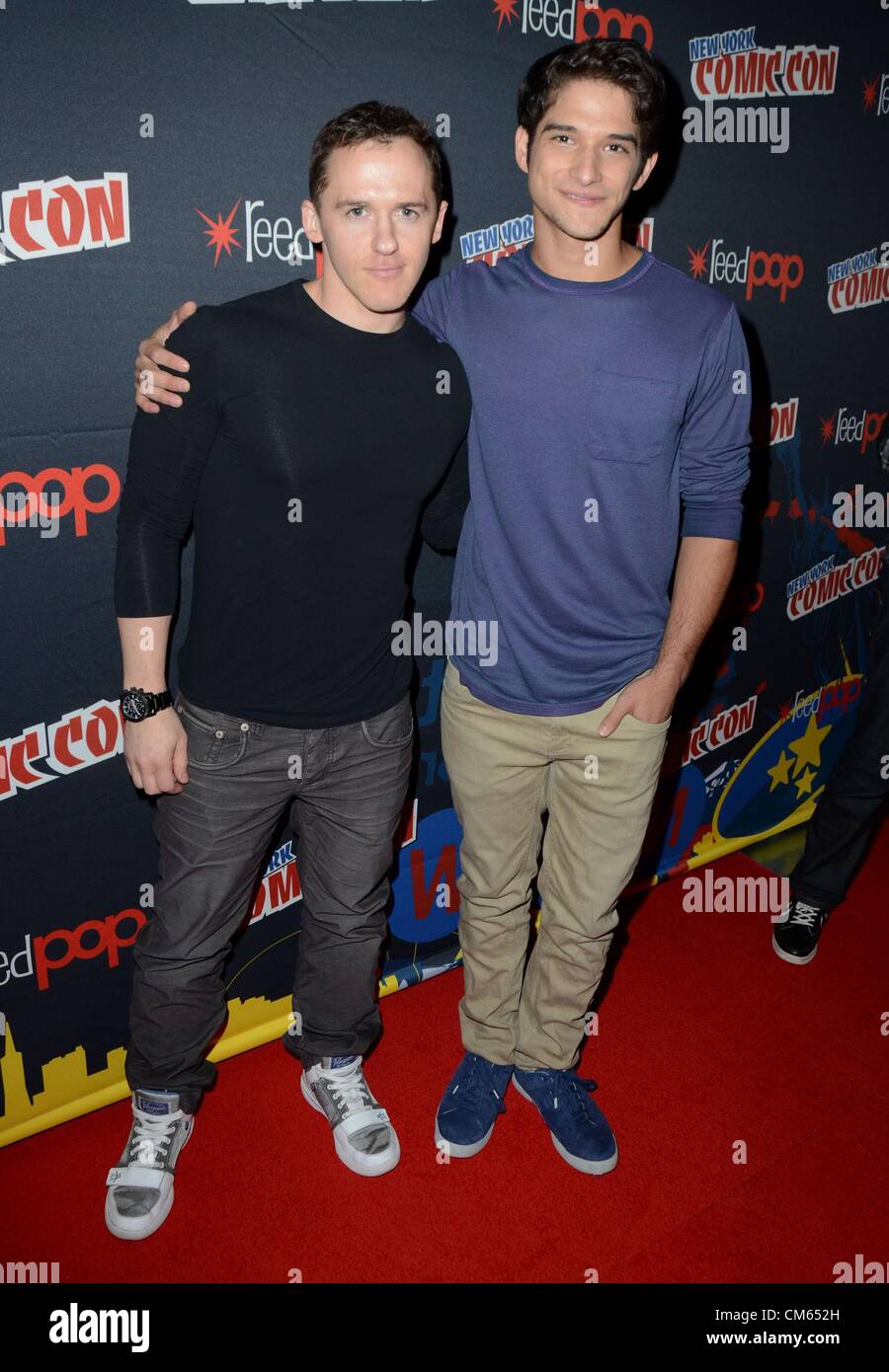 Derek Posey Jeff Davis, Tyler Posey In Attendance For New York Comic
