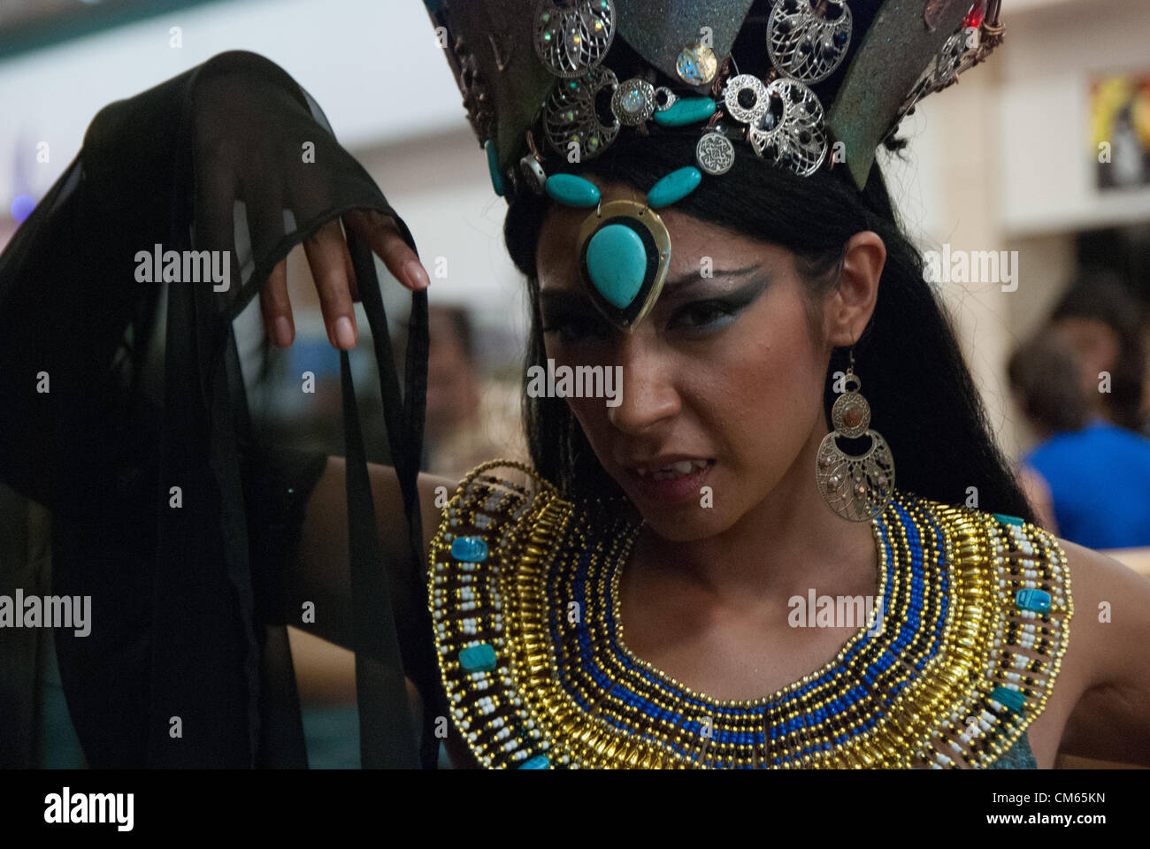 13 October 2012 San Antonio, Texas, USA - Erric, an Egyptian vampire ...