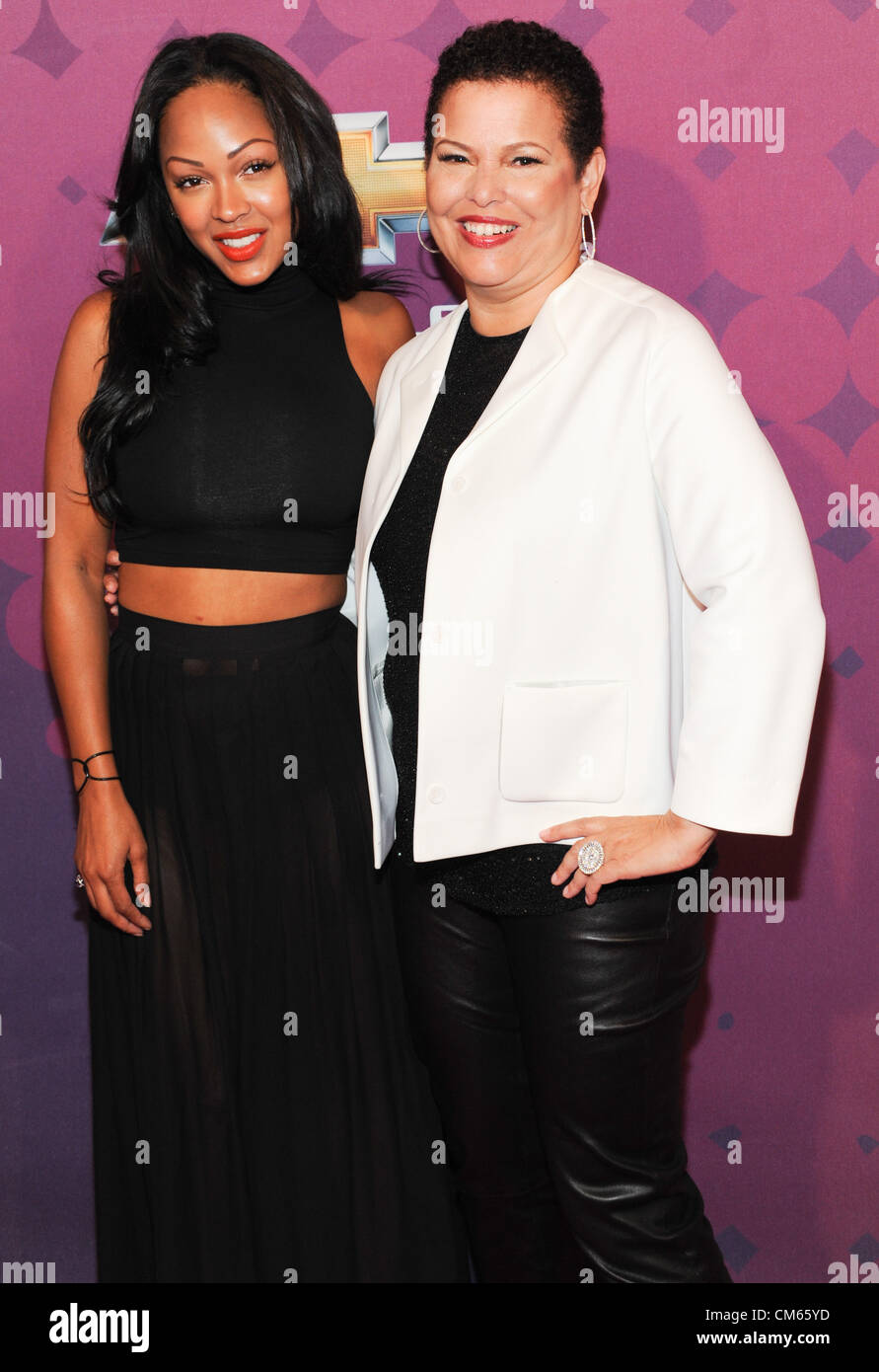 Oct. 13, 2012 - Bronx, New York, U.S - MEAGAN GOOD and DEBRA LEE, at ...