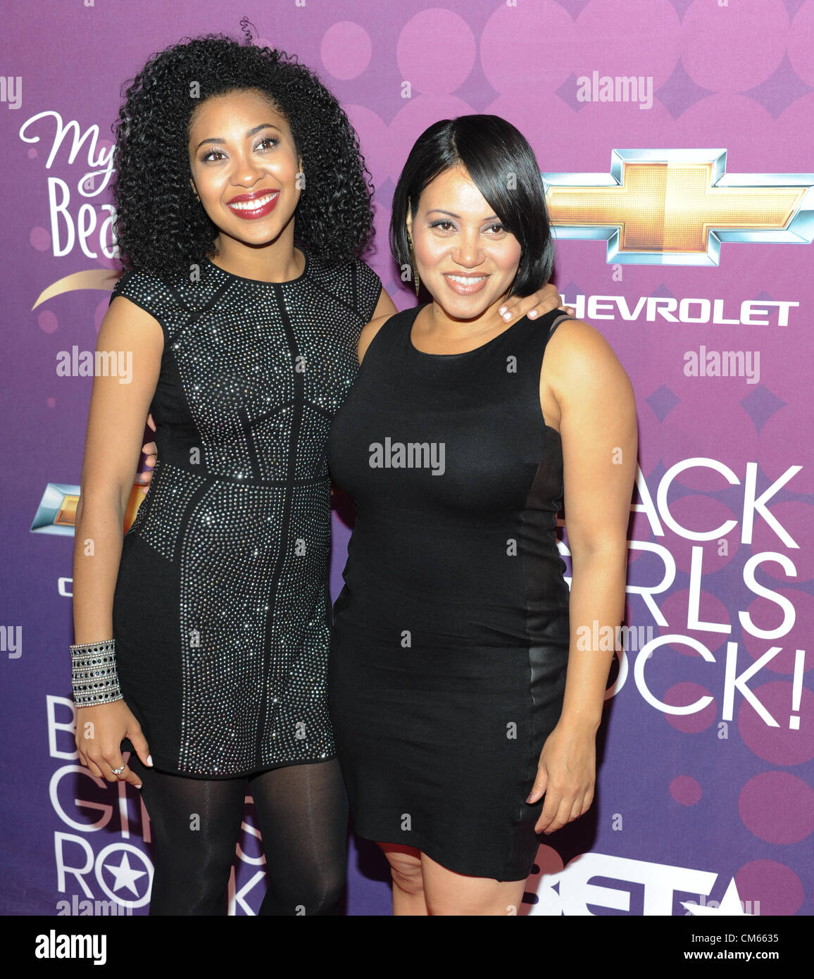 Oct. 13, 2012 - Bronx, New York, U.S - CHERYL JAMES and daughter, CORIN ...