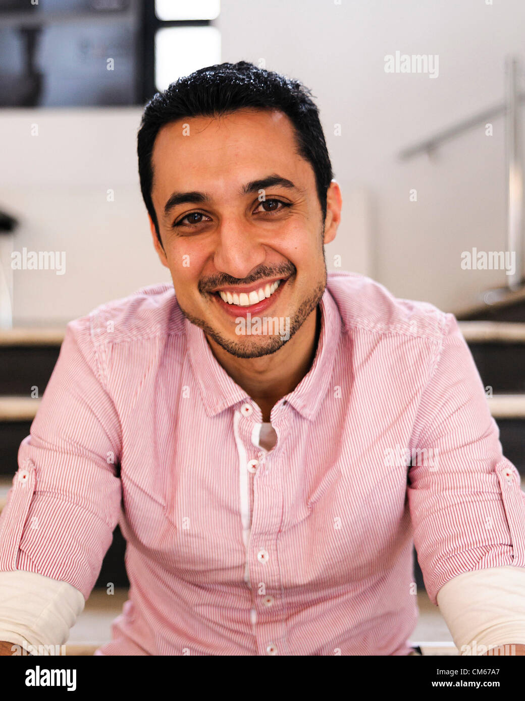 South African comedy star Riaad Moosa attends screening of MATERIAL on ...