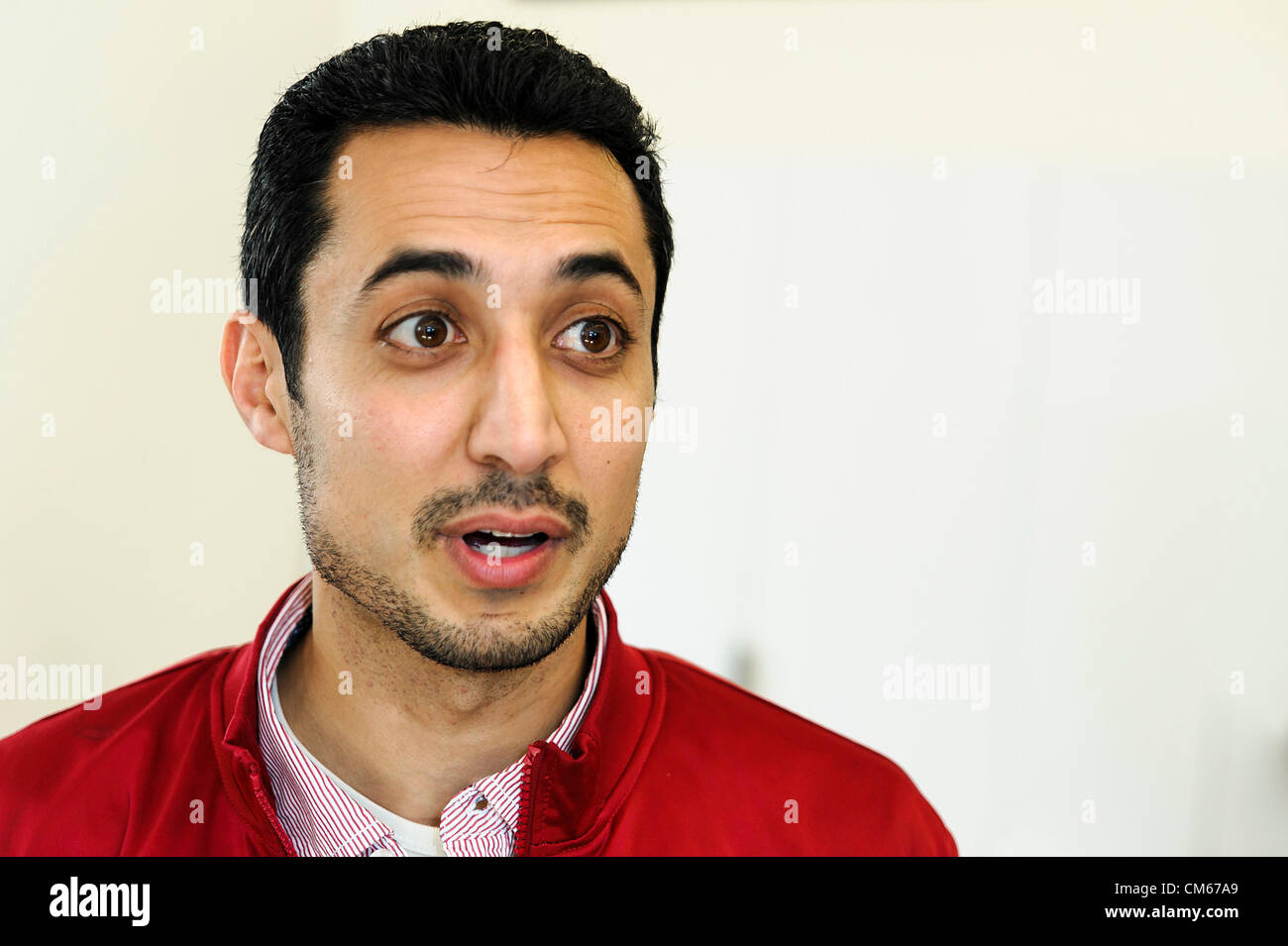 South African comedy star Riaad Moosa attends screening of MATERIAL on ...