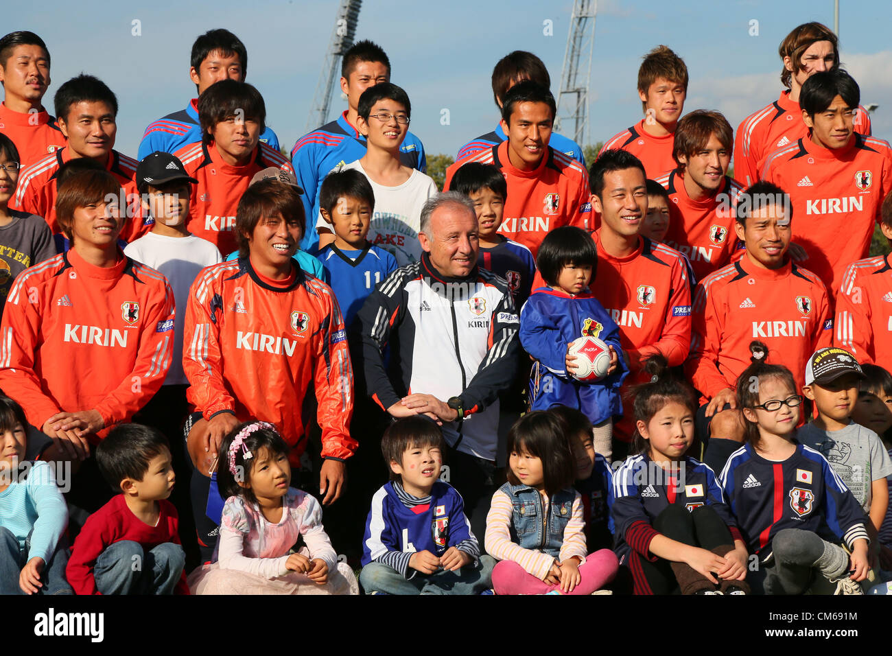 Japan team group, OCTOBER 14, 2012 - Football /Soccer : Japan national ...