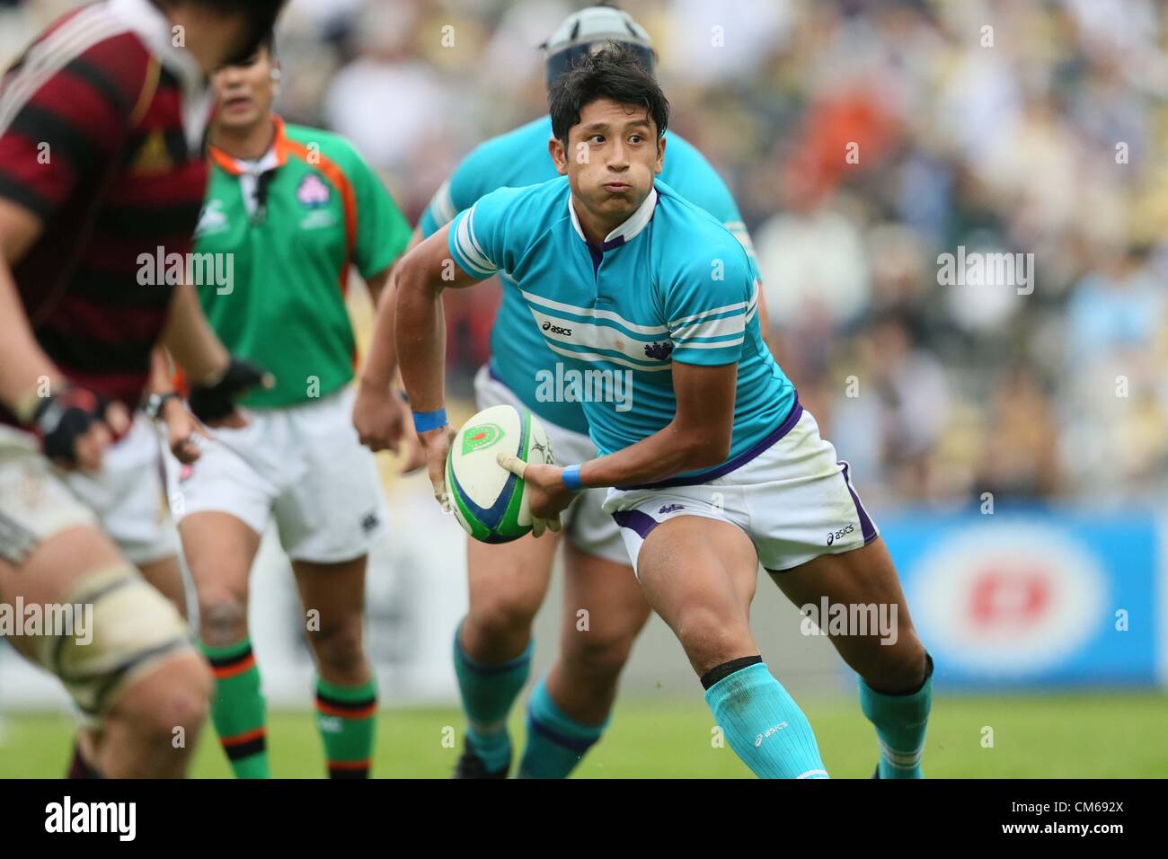Keisuke Uchida (Tsukuba), OCTORBER 14, 2012 - Rugby : Kanto Intercollegiate Rugby Games match ...