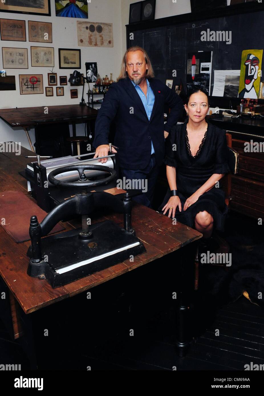 Sept. 5, 2012 - Manhattan, New York, U.S. - ROBIN STANDEFER and STEPHEN ...