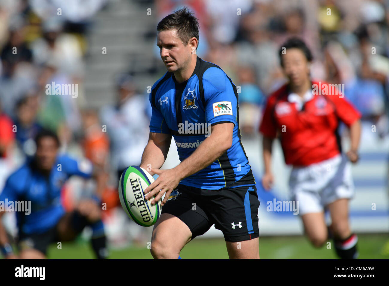 Mike Delany (Wild Knights), OCTOBER 13, 2012 - Rugby : Japan Rugby Top ...