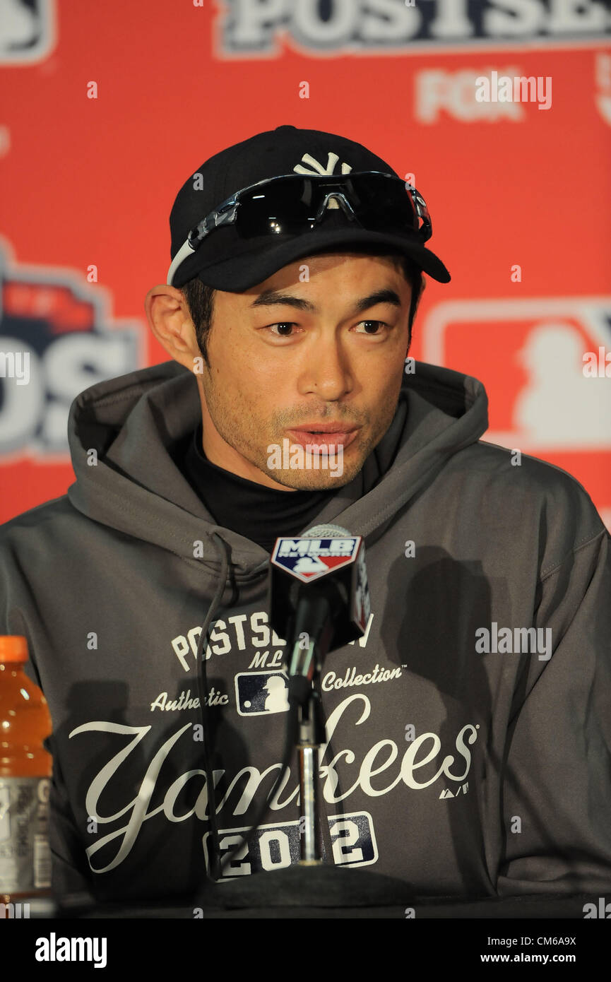 Ichiro Suzuki (Yankees), OCTOBER 8, 2012 - MLB : New York Yankees ...