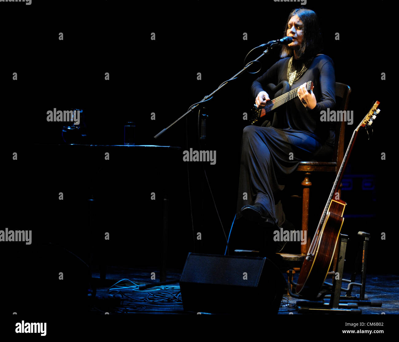 Brazilian singer and songwriter Joyce Moreno performs during music ...