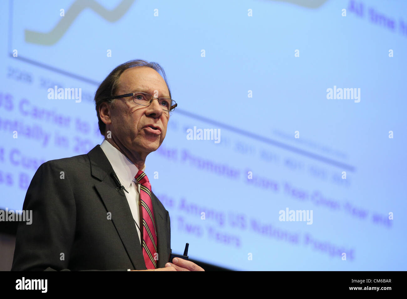 October 15, 2012, Tokyo, Japan - Dan Hesse, President and CEO of the ...