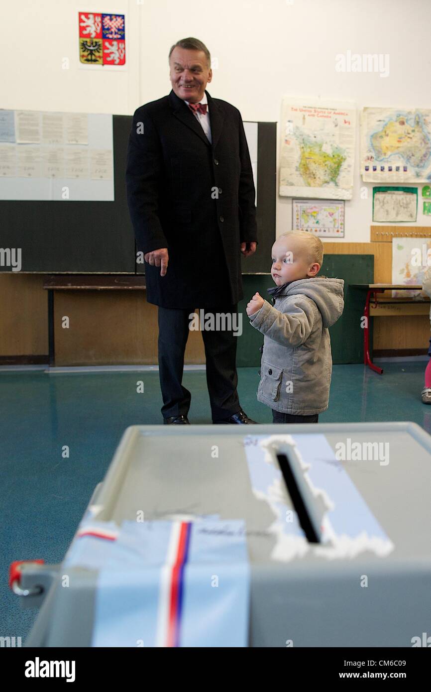 Mayor of Prague Bohuslav Svoboda voted into Senate with his son Adam in ...