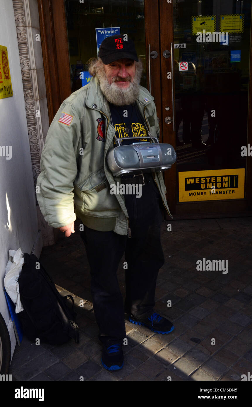 October 15th 2012: Radio Man Aka Craig Castaldo spotted in London ...