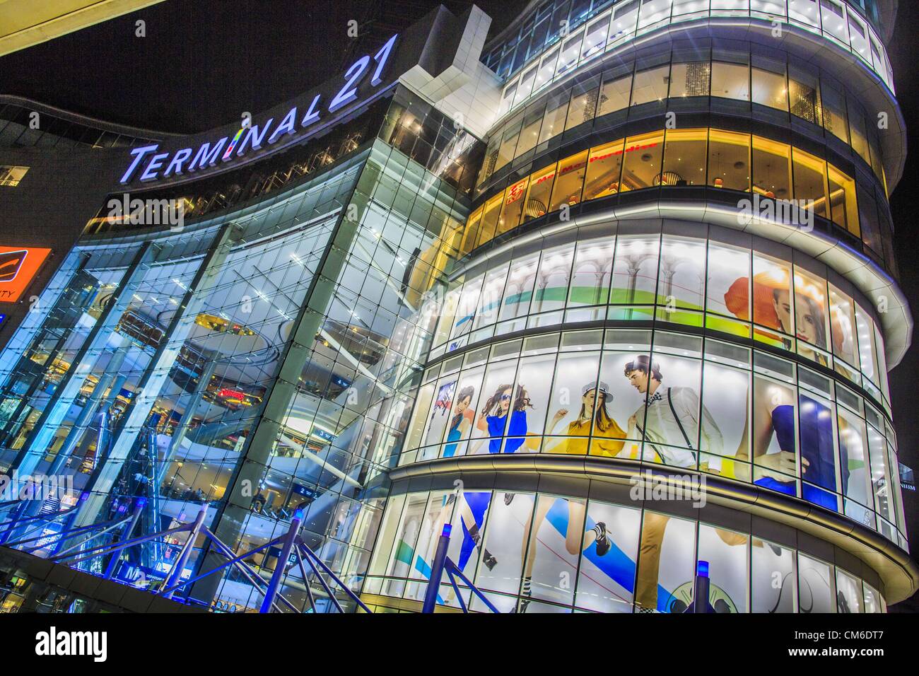 Oct. 15, 2012 - Bangkok, Thailand - Terminal 21 is one of Bangkok's ...