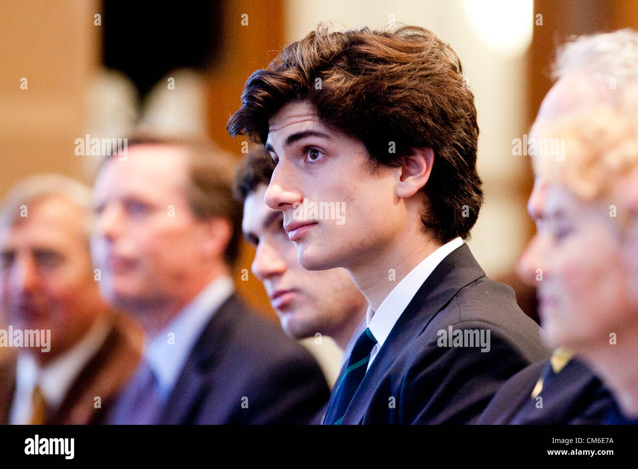 Oct. 14, 2012 - Boston, Massachusetts, U.S. - Grandson of President ...