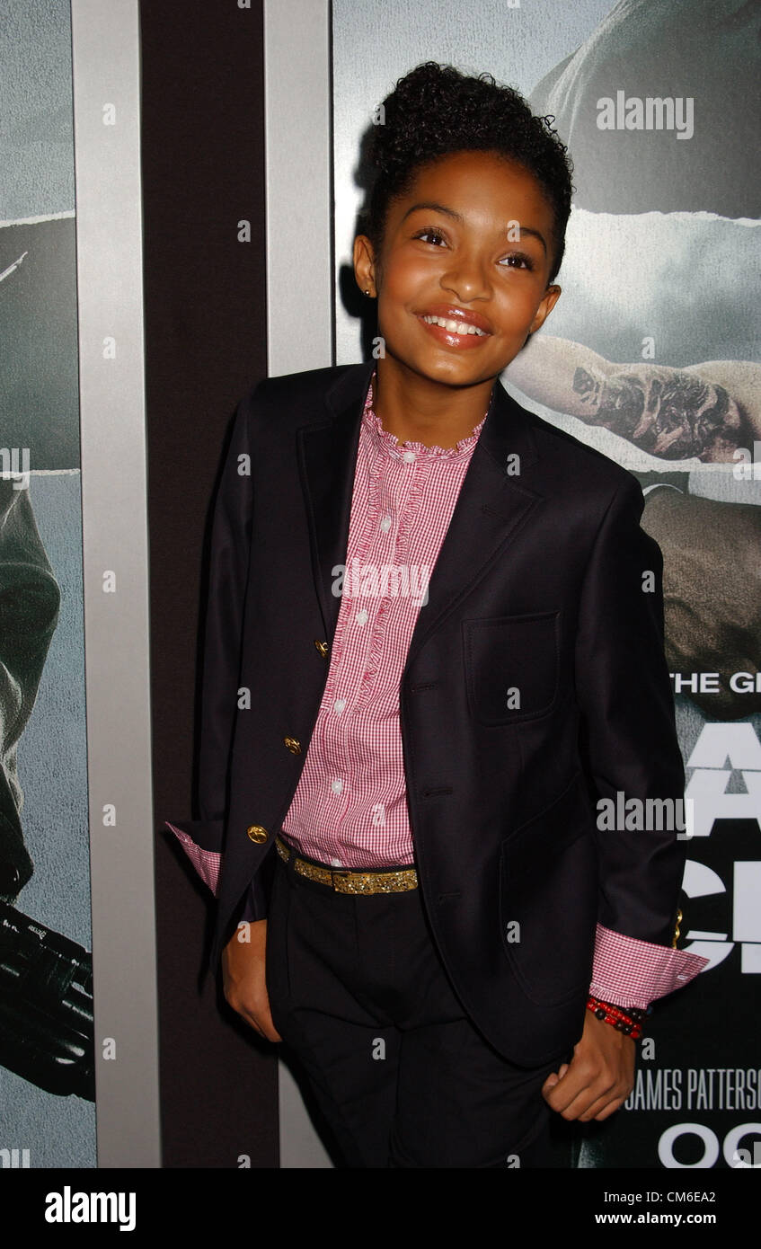 Oct. 15, 2012 - Hollywood, California, U.S. - Yara Shahidi attends the ...