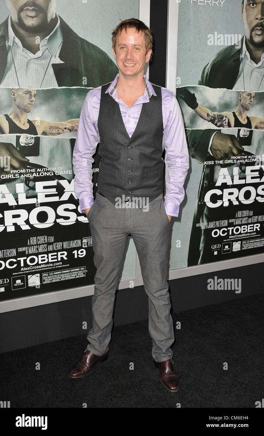 Oct. 15, 2012 - Los Angeles, California, U.S. - Chad Lindberg Attending ...