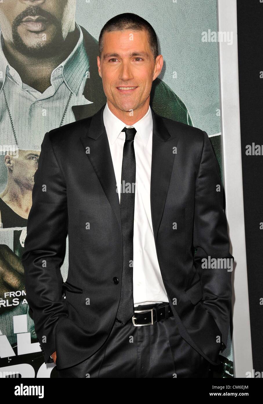 Matthew Fox at arrivals for ALEX CROSS Premiere, Cinerama Dome at The ...